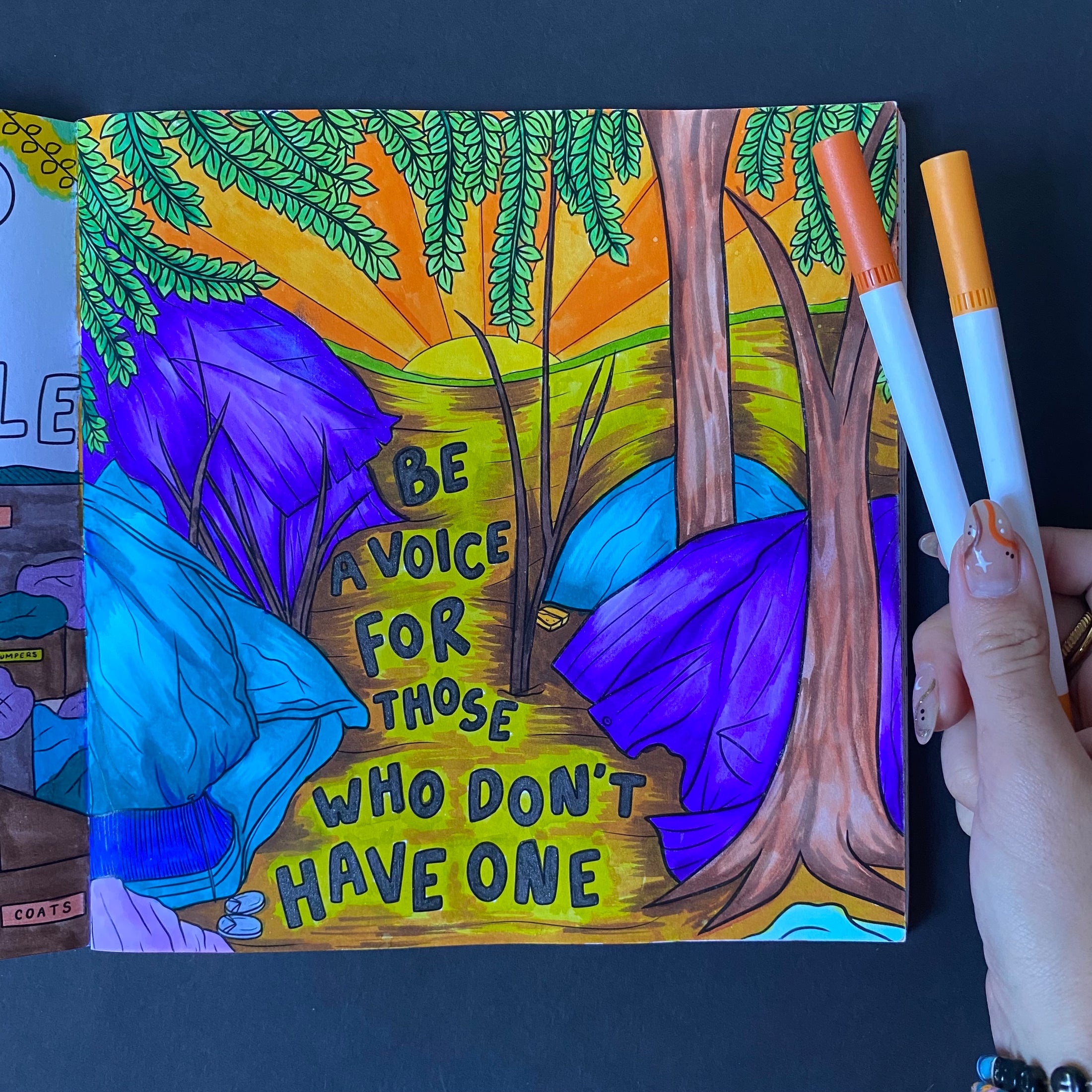 Messages to My Younger Self Colouring Book – calmoverchaosltd