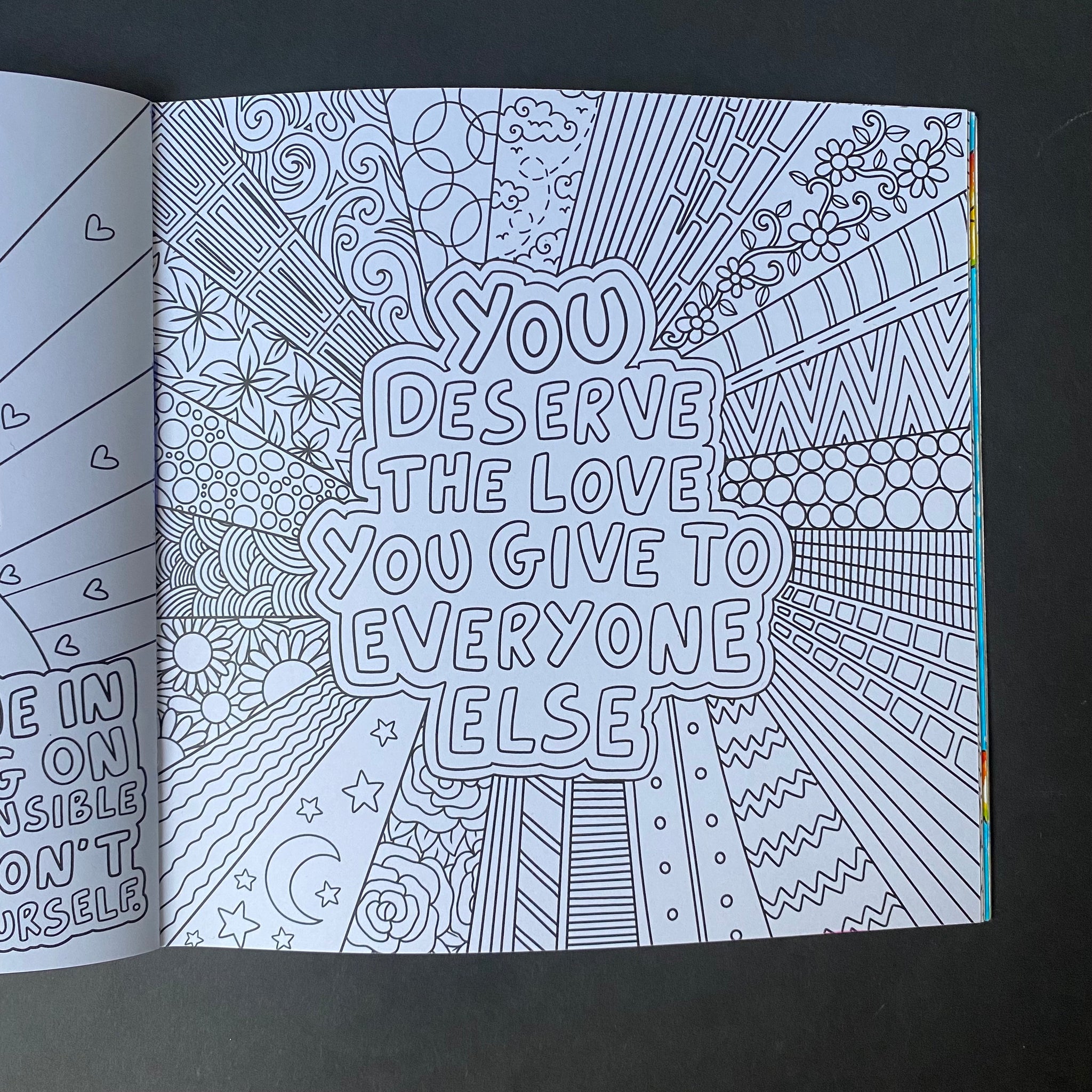 Becoming My Best Self Colouring Book – calmoverchaosltd