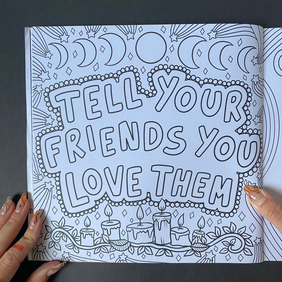 Becoming My Best Self Colouring Book – calmoverchaosltd