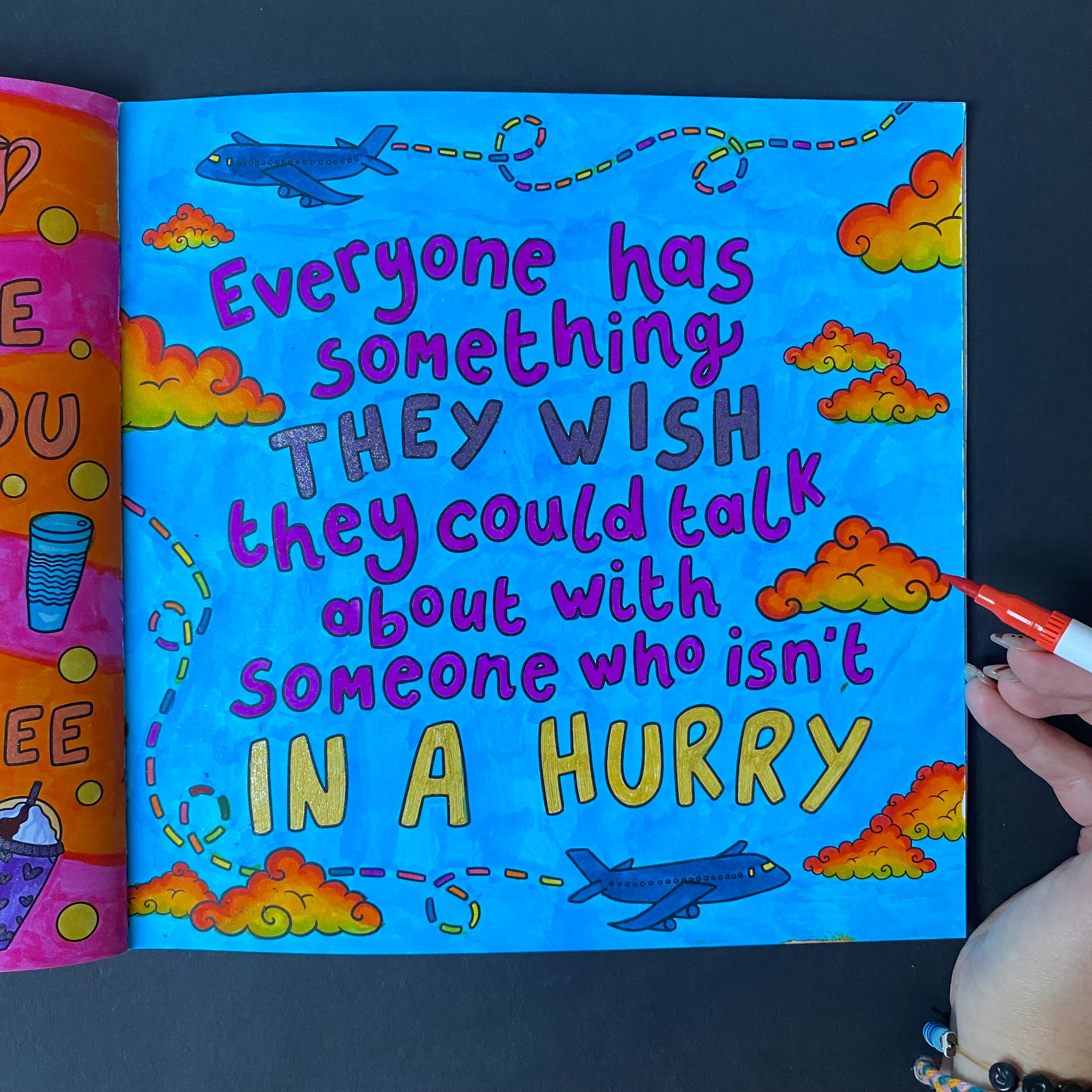 Becoming My Best Self Colouring Book – calmoverchaosltd