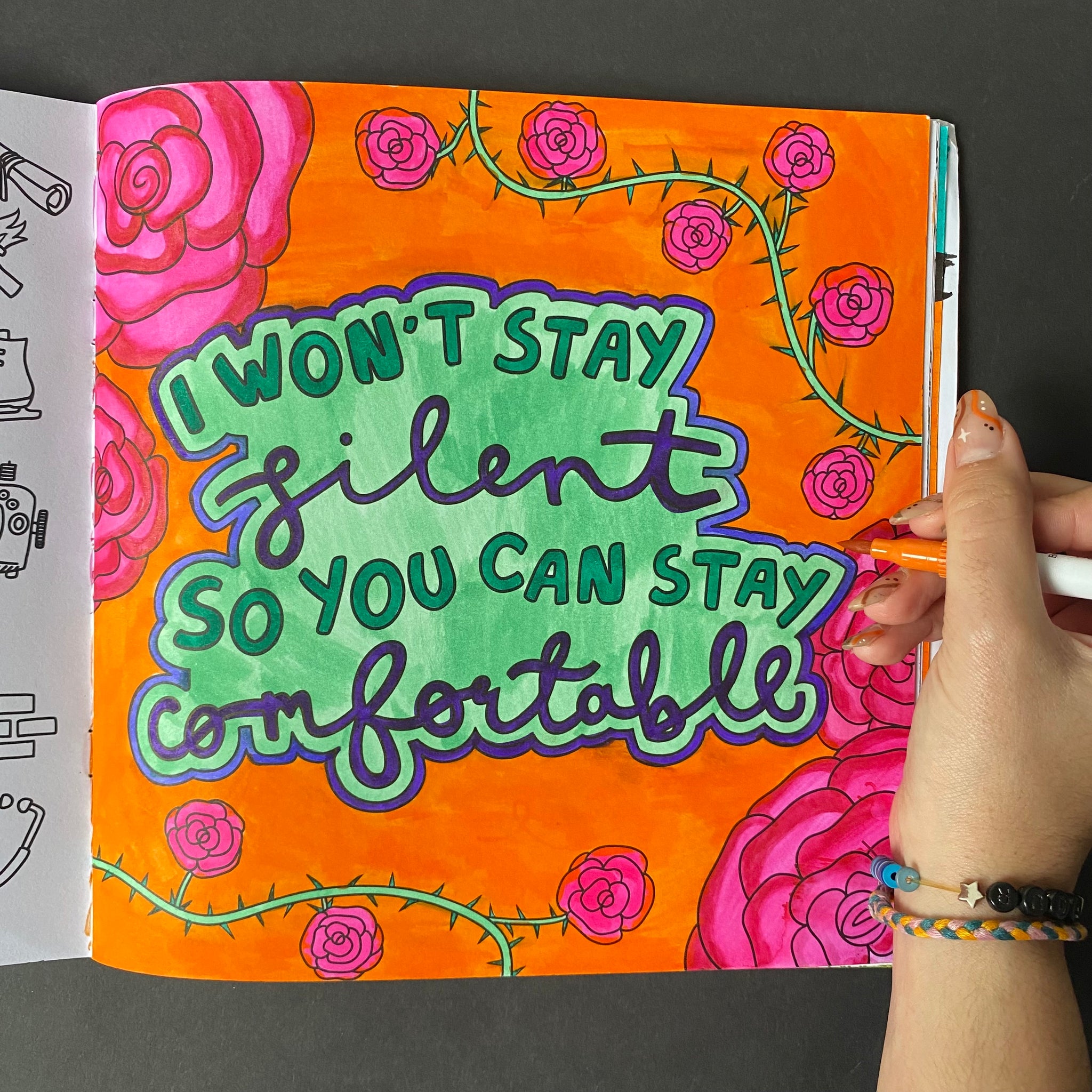 Becoming My Best Self Colouring Book – calmoverchaosltd