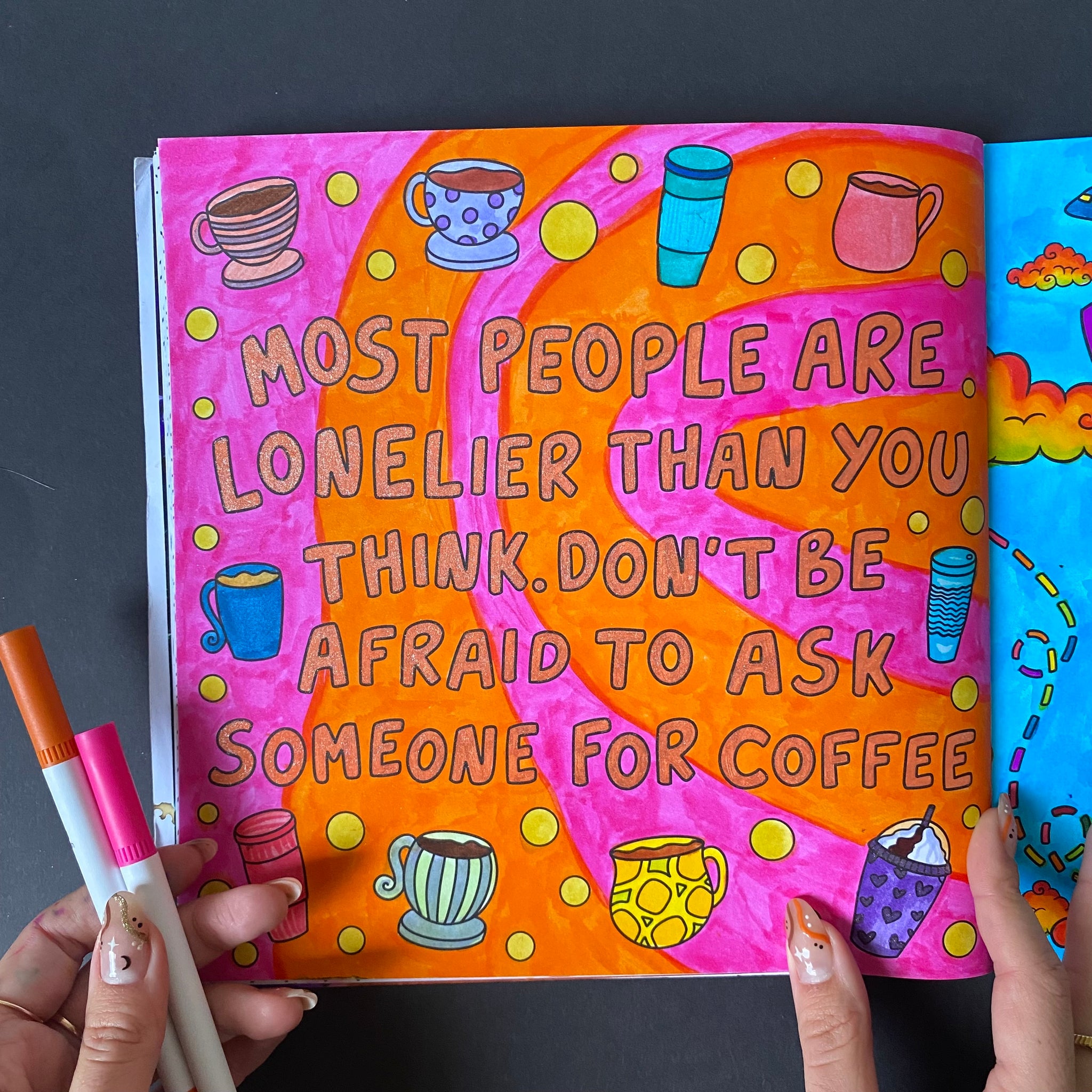 Becoming My Best Self Colouring Book – calmoverchaosltd