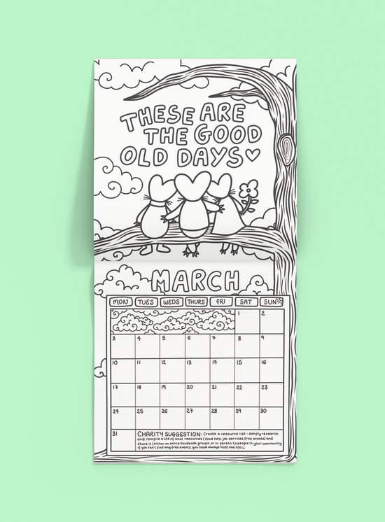 Becoming My Best Self Colouring Book – calmoverchaosltd